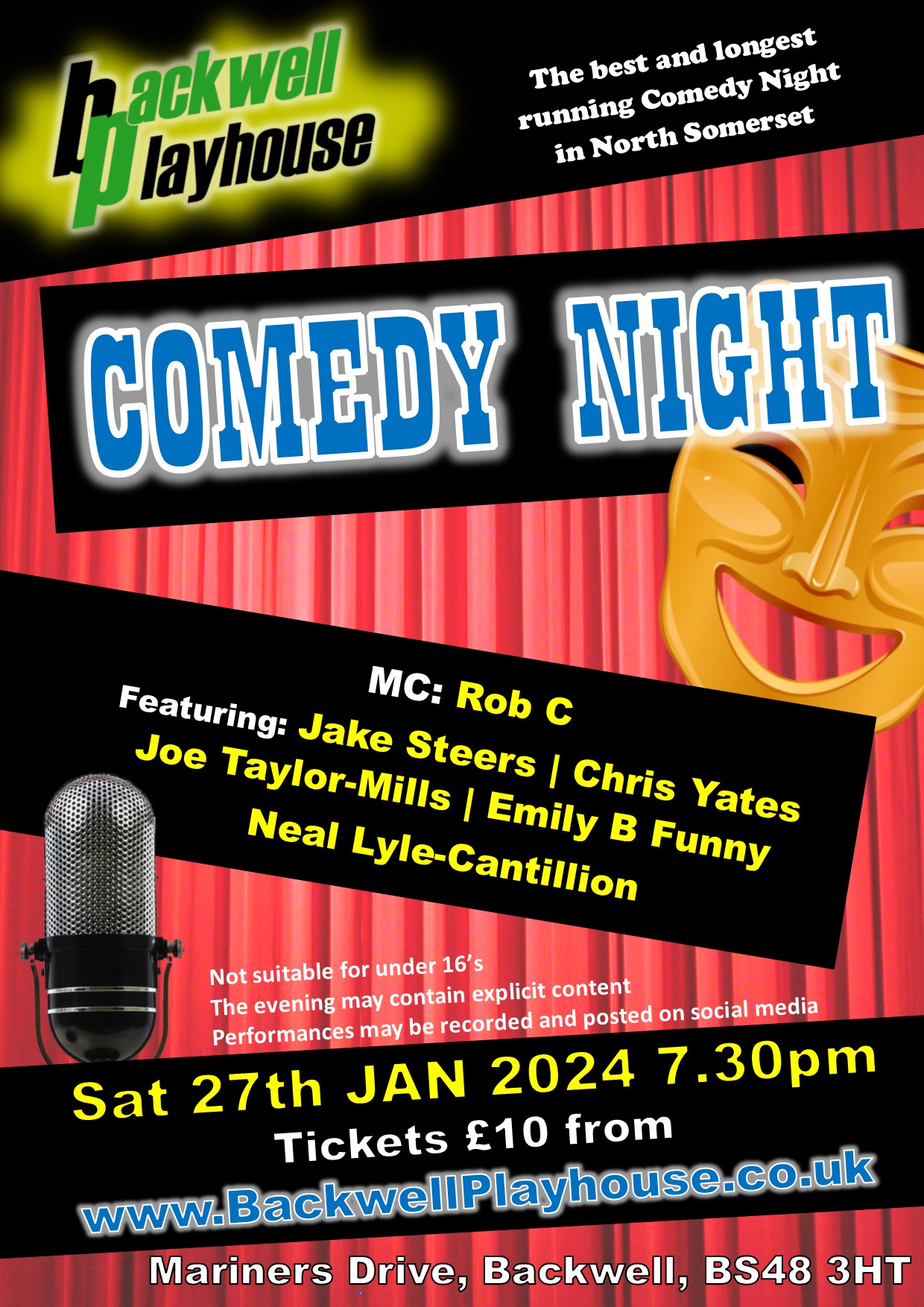 Backwell Playhouse Website